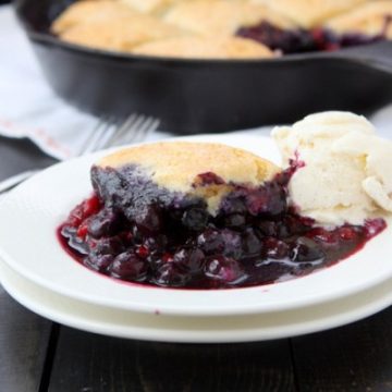 Blueberry Raspberry Cobbler Recipe
